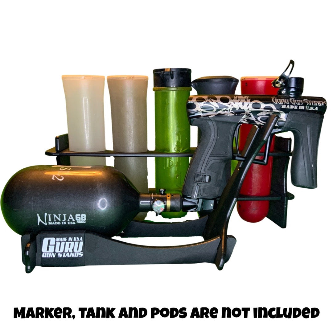 5 pod holder with stand – GuruGunStands